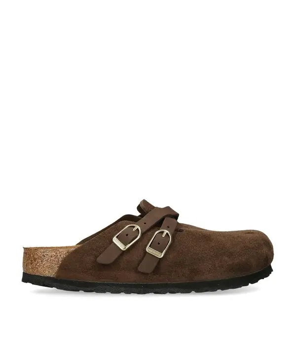 BIRKENSTOCK Suede Blair Clogs