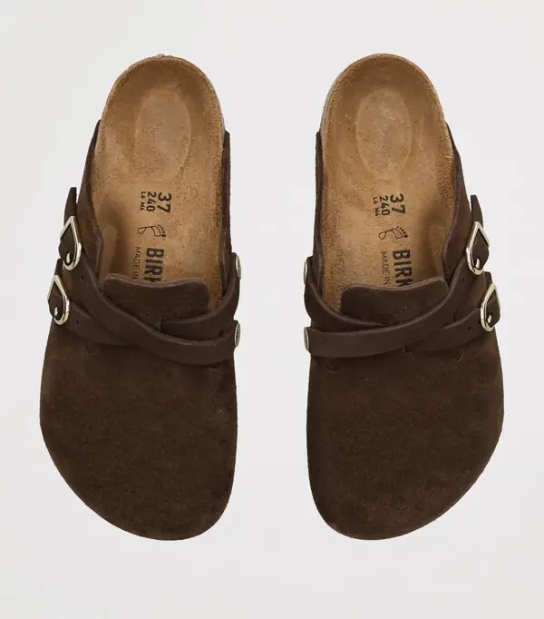 BIRKENSTOCK Suede Blair Clogs