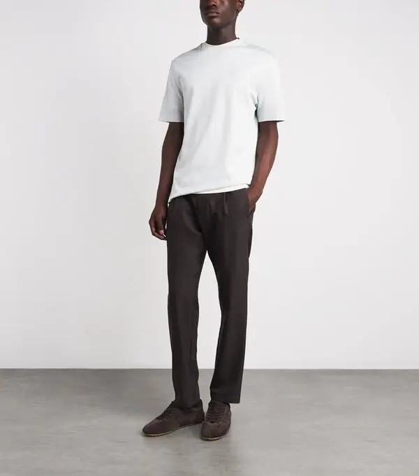 BOSS Cotton Jacquard T-shirt