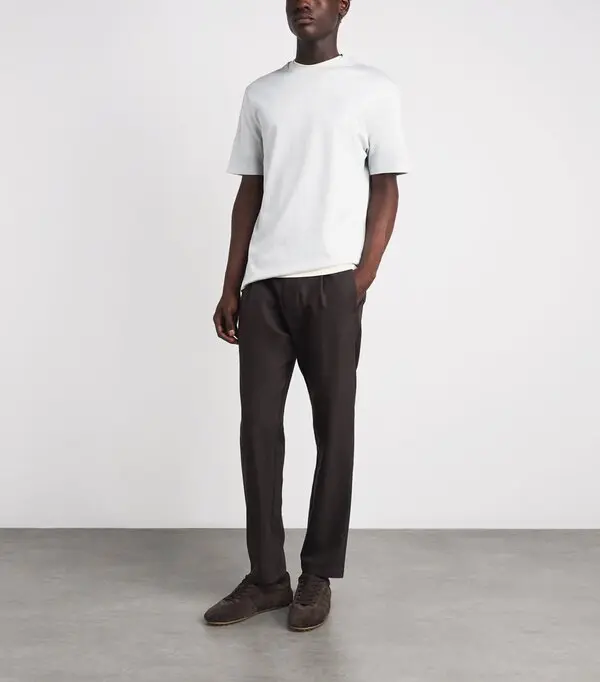 BOSS Cotton Jacquard T-shirt