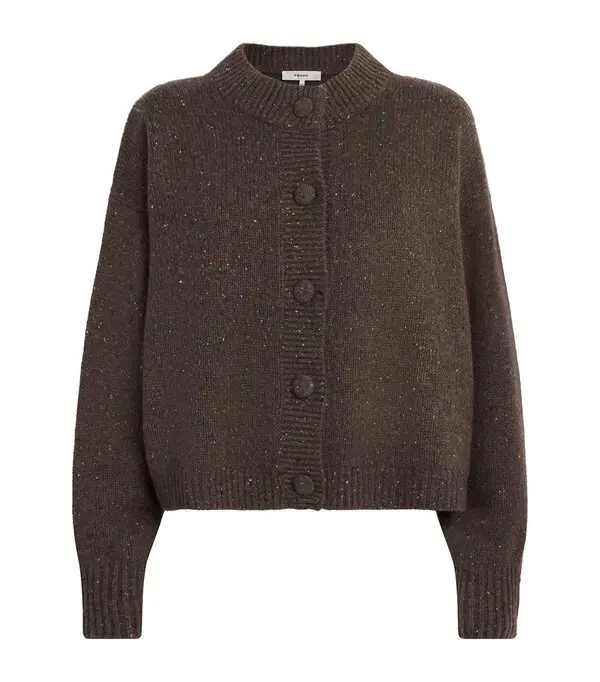 FRAME The Cashmere Fleck Cardigan