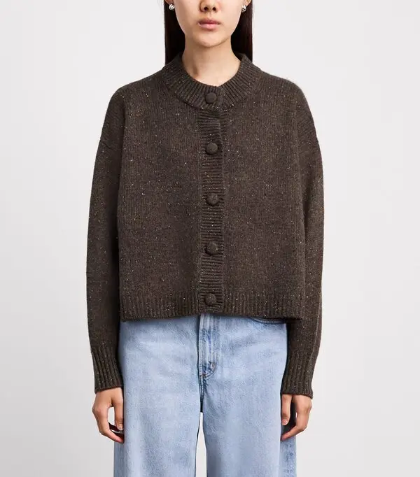 FRAME The Cashmere Fleck Cardigan