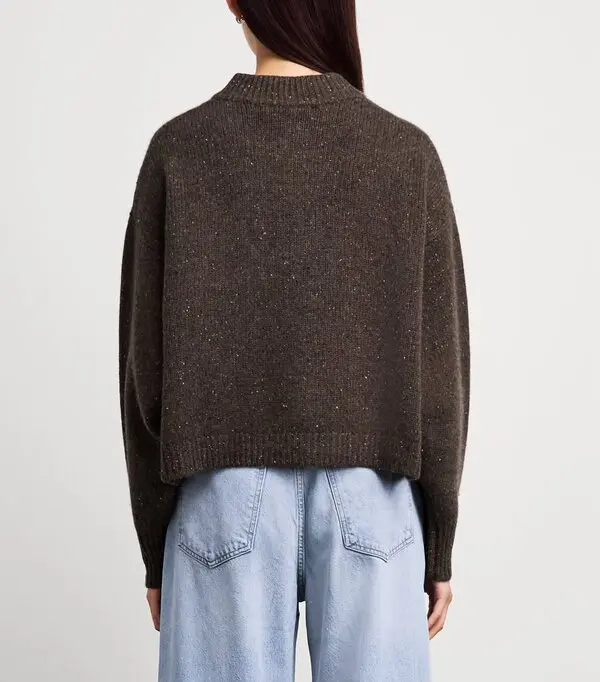 FRAME The Cashmere Fleck Cardigan