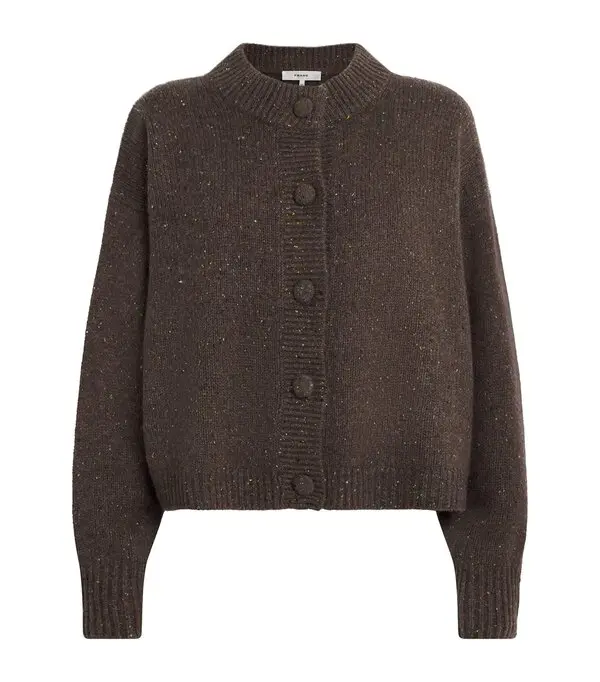 FRAME The Cashmere Fleck Cardigan