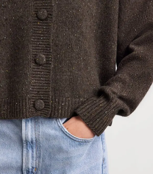 FRAME The Cashmere Fleck Cardigan
