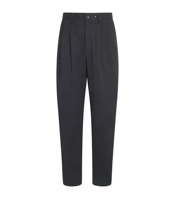 Rag & Bone Cotton Pleated Baggy Chinos