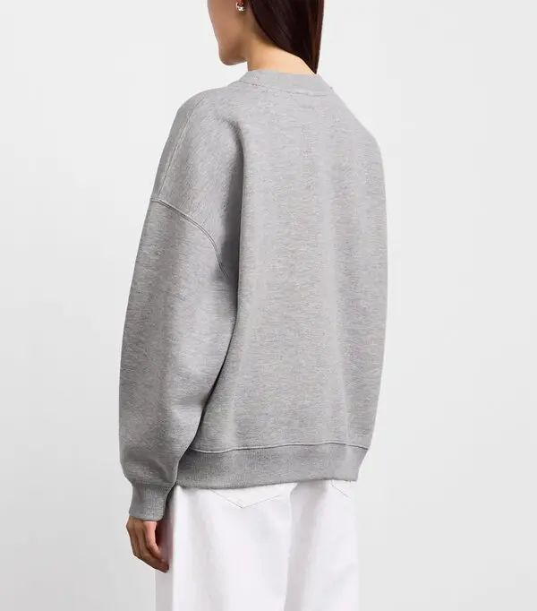 ANINE BING Oversized Miles Collegiate Sweatshirt