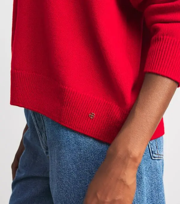 ANINE BING Cashmere V-neck Lee Sweater