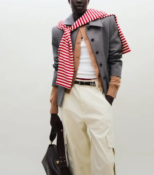 AMI Paris Cashmere-wool Cardigan