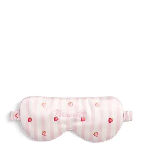 MANITO Mulberry Silk Summer Fruits Eye Mask