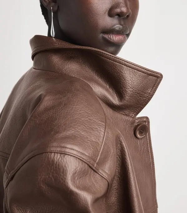 Source Unknown Faux Leather Carrie Jacket