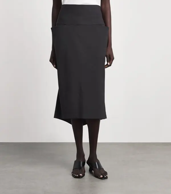 Source Unknown Faux-layer Paloma Midi Skirt