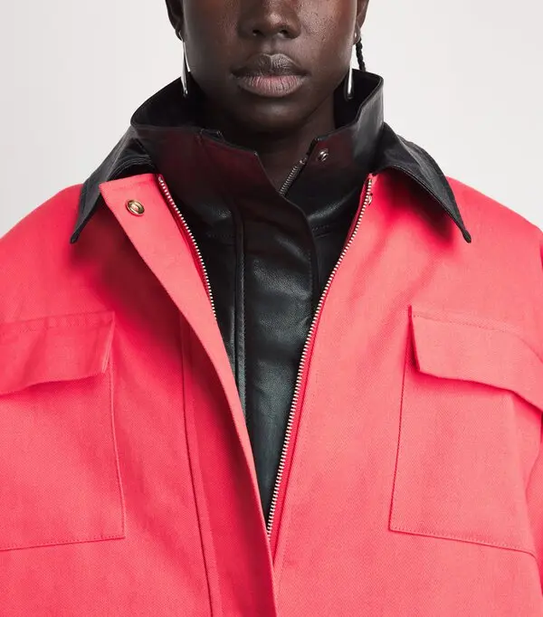 Source Unknown Fleece-lined Baia Barn Jacket