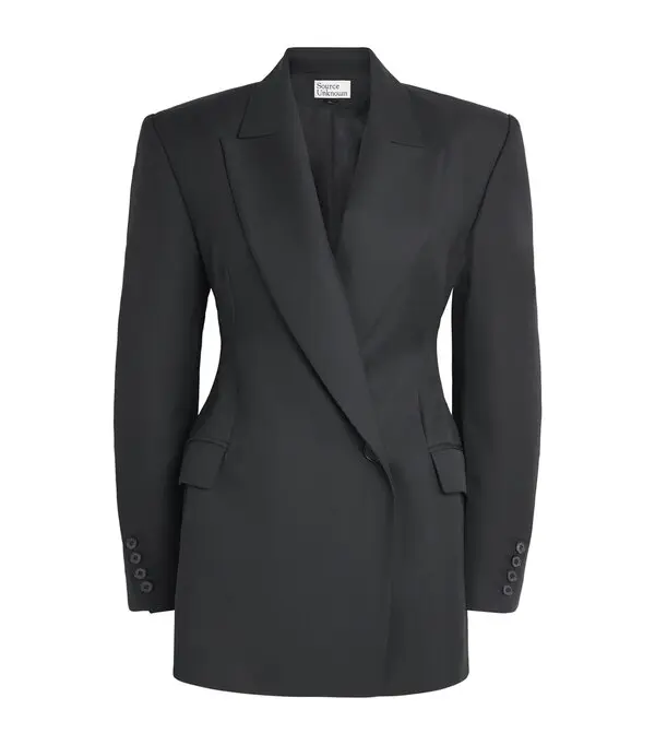 Source Unknown Hourglass Martha Blazer