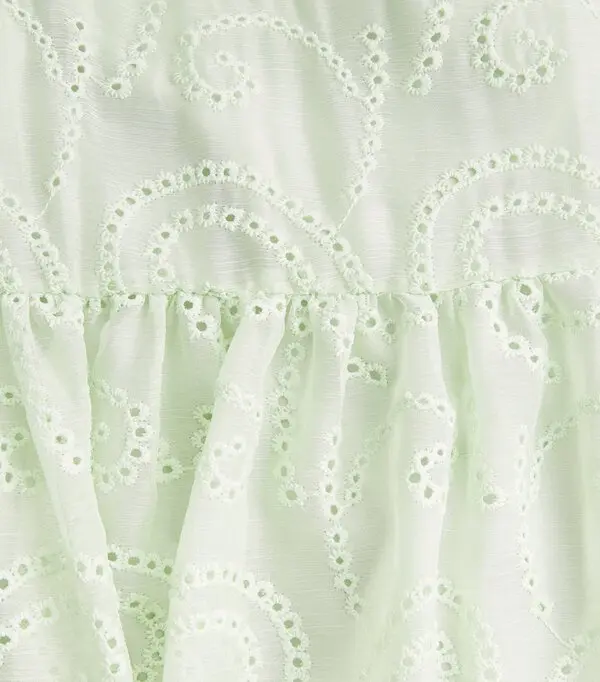 Alice + Olivia Lace-trim Nicky Maxi Dress