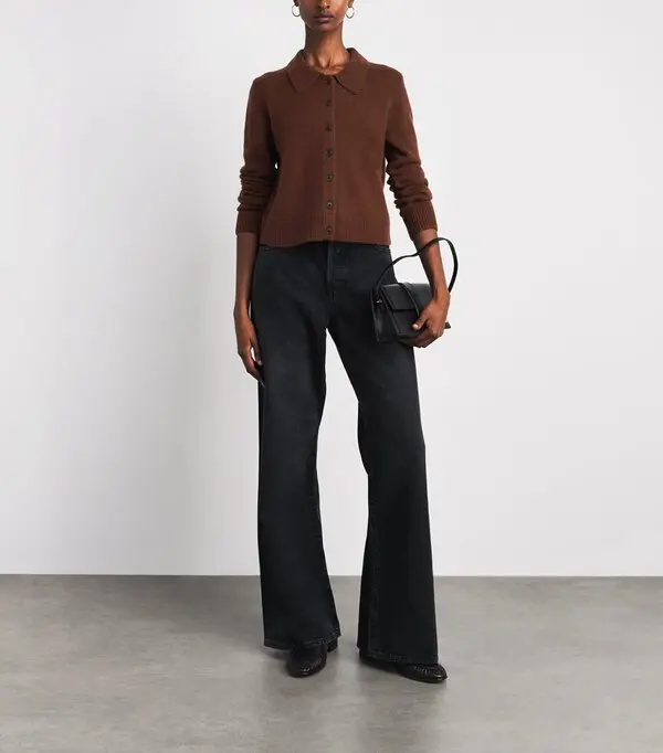 ME+EM Cashmere Straight Cardigan