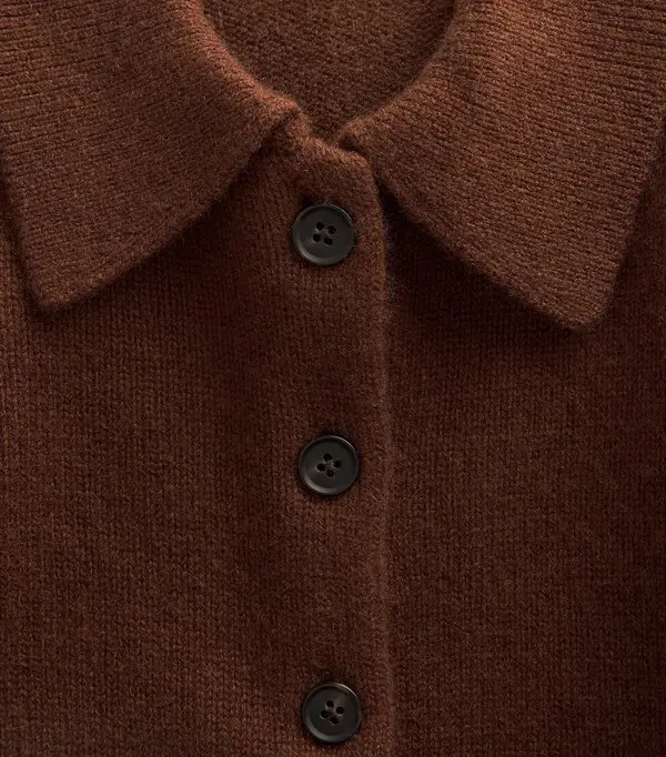 ME+EM Cashmere Straight Cardigan