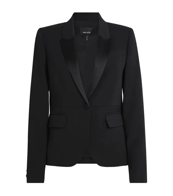 ME+EM Slim Sharp Contour Blazer