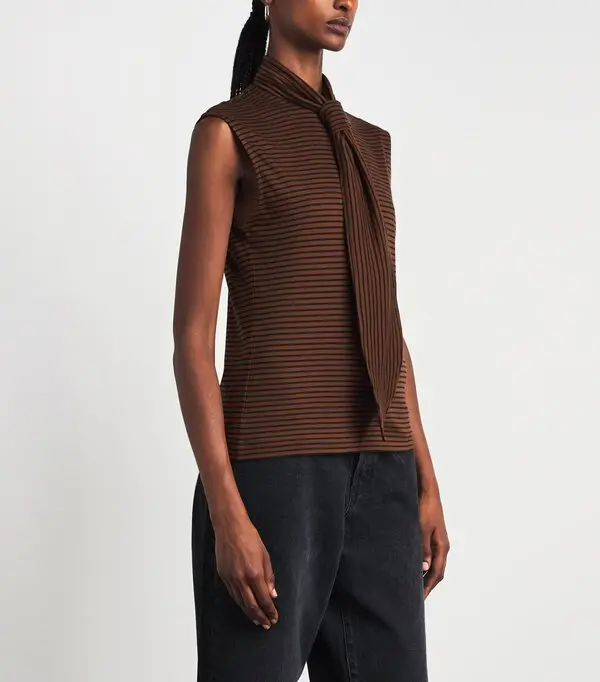 ME+EM Organic Cotton Tie Tank Top