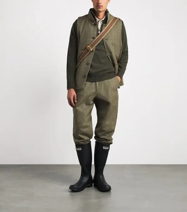 Purdey Tweed-front Clarges Gilet