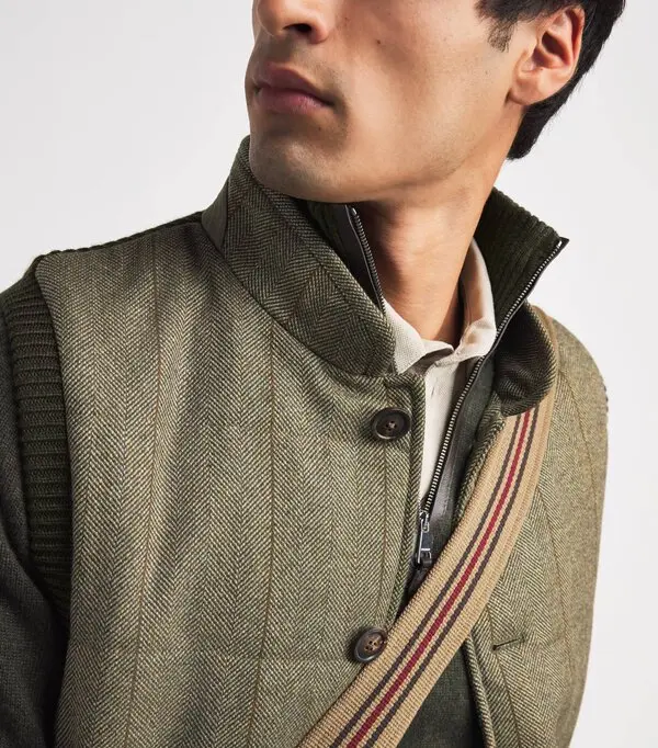 Purdey Tweed-front Clarges Gilet