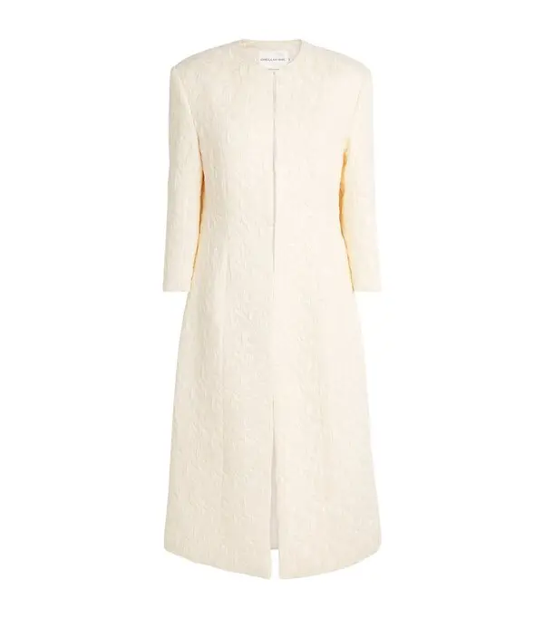 Camilla And Marc Cloqué Gracia Coat - Ivory