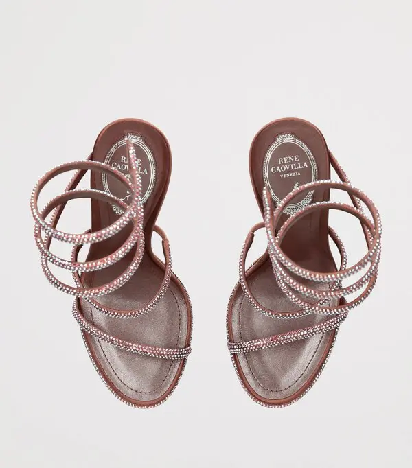 Rene Caovilla Embellished Cleo Sandals 105