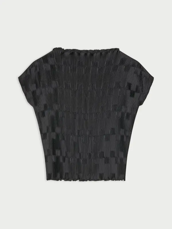 BY MALENE BIRGER Lianna Pleated Satin Top