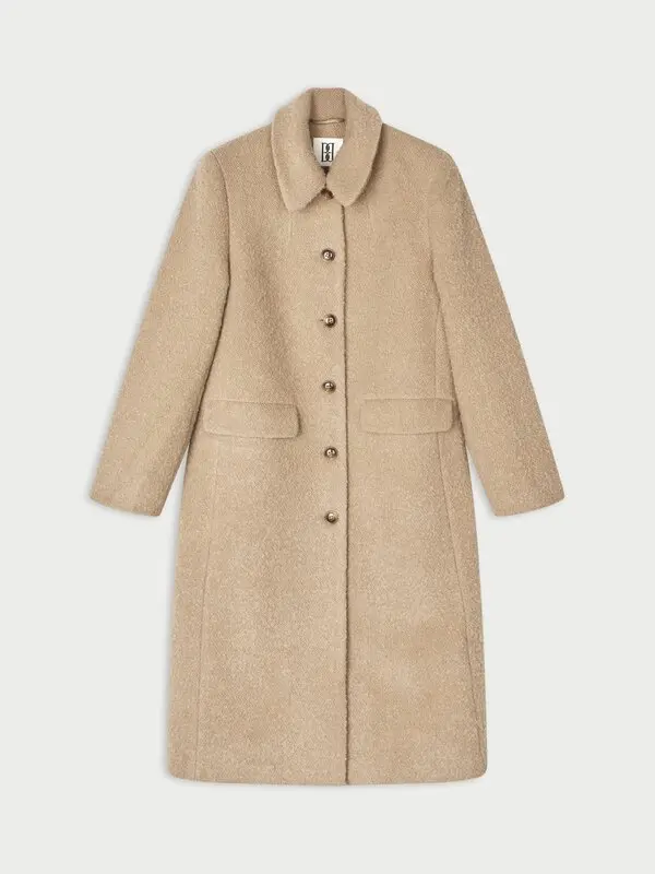 BY MALENE BIRGER Madera Midi Coat - Old Beige