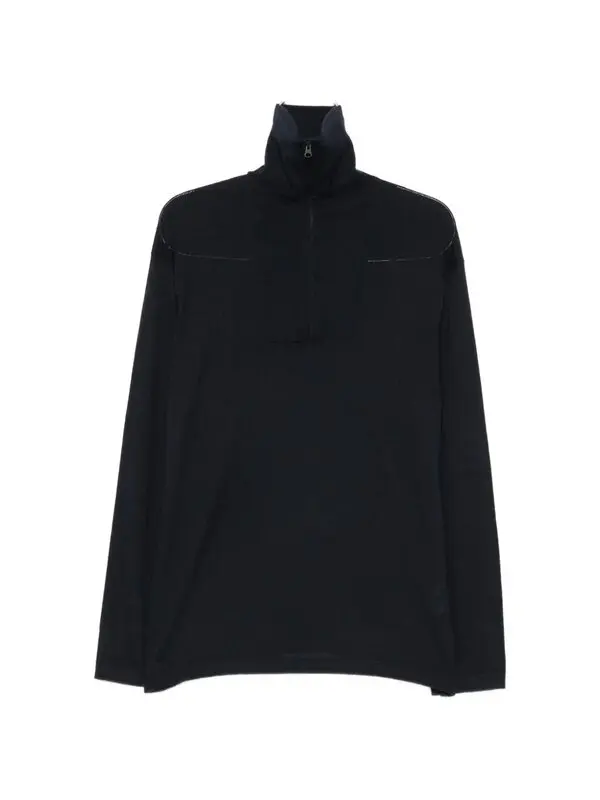 LISA YANG Cashmere Rollneck Ribbed Knit Sweater