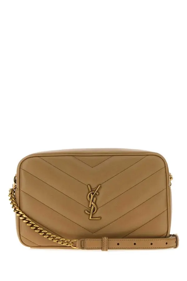 Saint Laurent Loulou Mini Crossbody Handbag In Leather