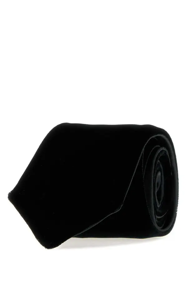 Giorgio Armani Elegant Silk Neck Tie - Nero