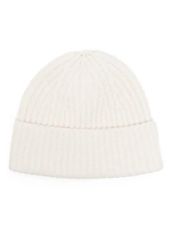 LISA YANG Cashmere Beanie - Bianco