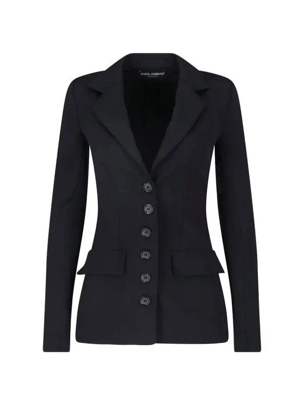 Dolce & Gabbana Tailored Virgin Wool & Elastane Jacket