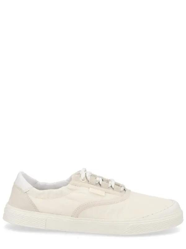 Moncler Vera Leisure Polyamide Sneakers - Ivory