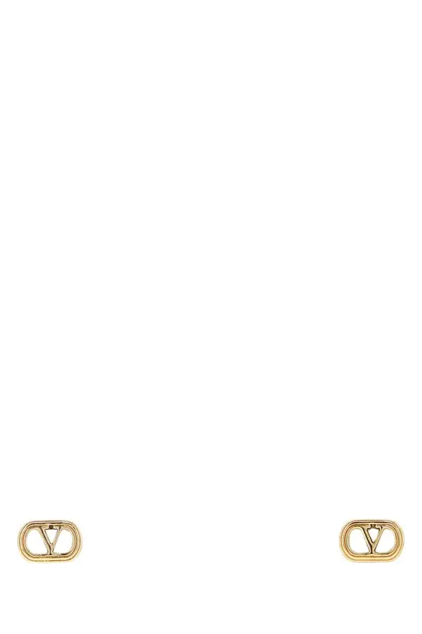 Valentino Garavani Ovalette Metal Earrings