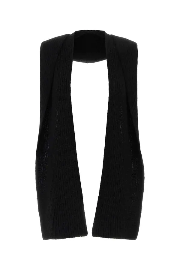 THE ROW Paise Scarfhat - Black