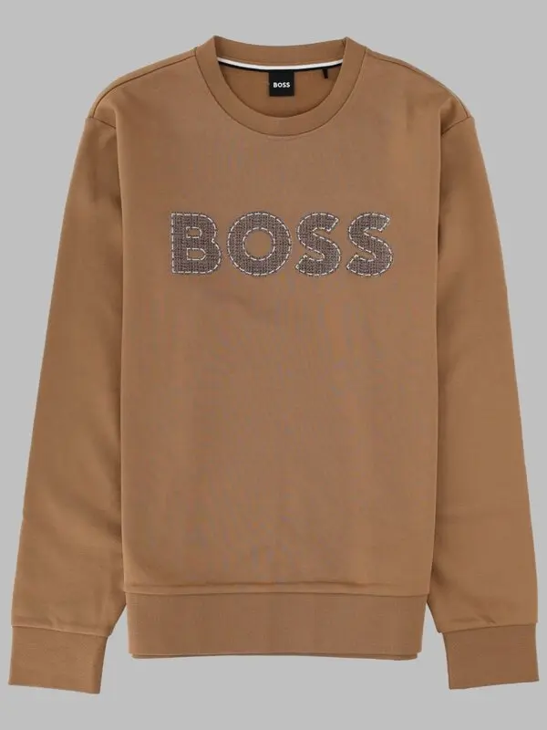 BOSS Cotton Logo Sweatshirt