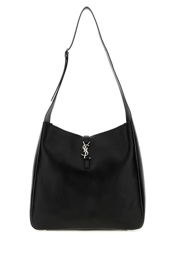 Saint Laurent Maxi Hobo Handbag With Hardware - Nerorusticcamel