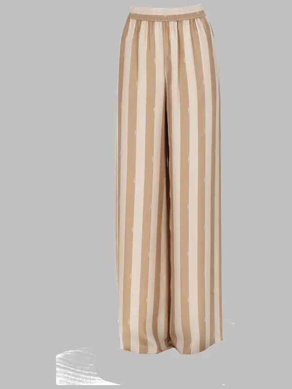 Fendi Silk Pequin Pants