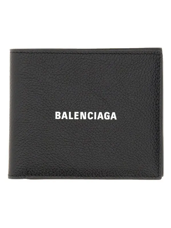 Balenciaga Domesticated Calf Leather Wallet - Black