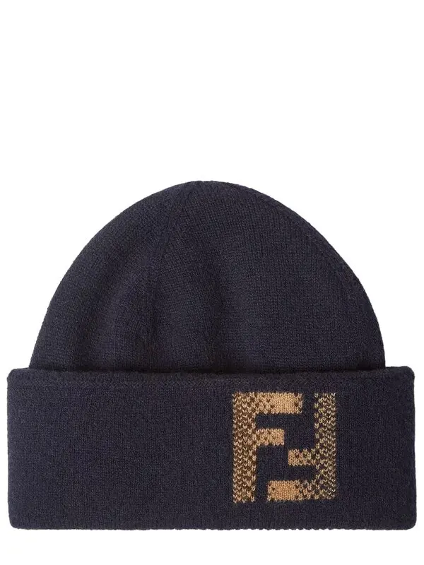 Fendi Logo Beanie Hat