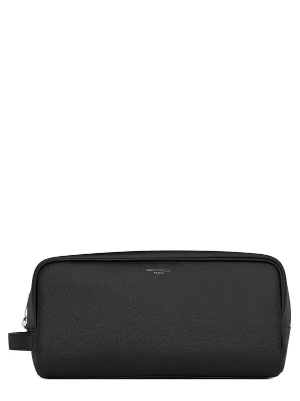 Saint Laurent Leather Mini Beauty Case Clutch