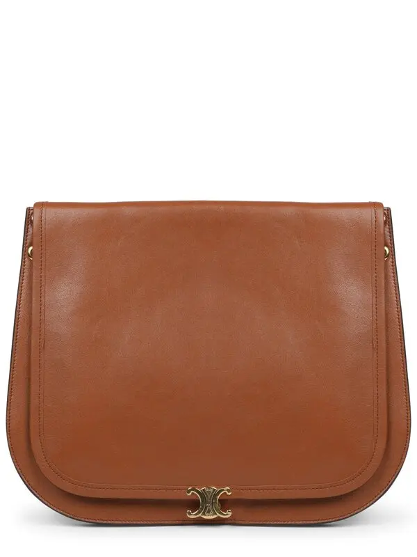 Celine Triomphe Mini Lamb Leather Shoulder Bag