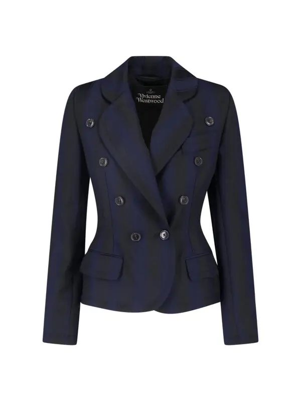 VIVIENNE WESTWOOD Tailored Double-breasted Blazer Jacket