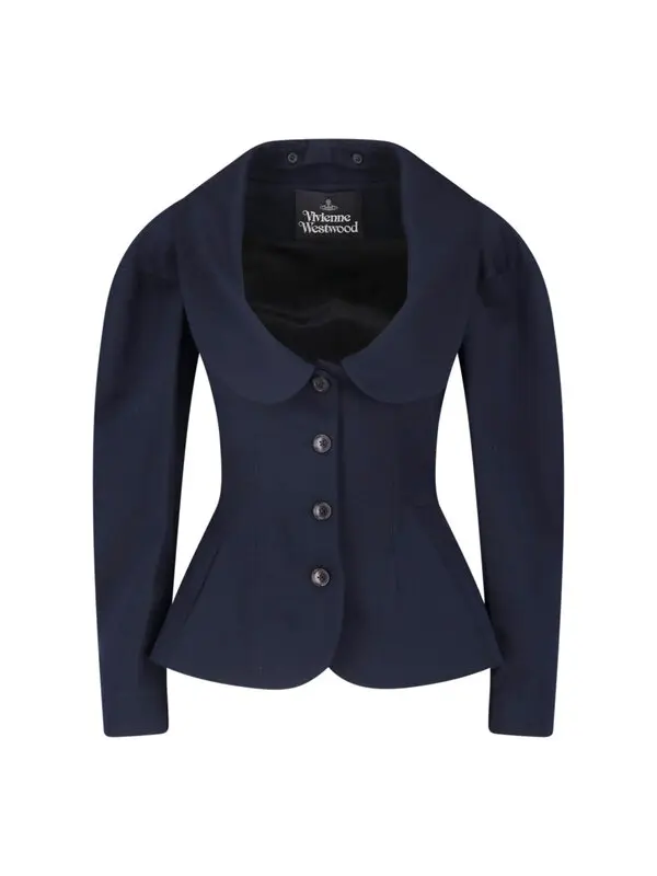 VIVIENNE WESTWOOD Virgin Wool And Cotton Jacket