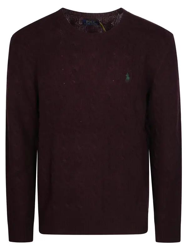 Polo Ralph Lauren Long Sleeve Pullover Sweater - Rosso