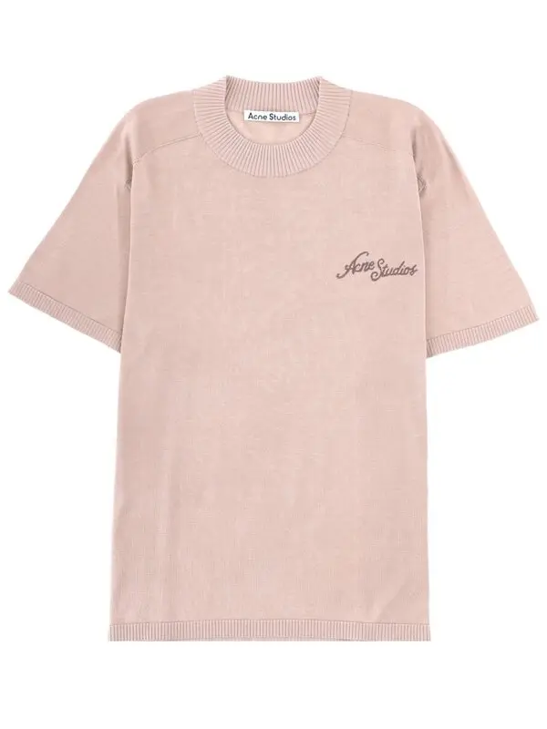 Acne Studios Logo Silk T-shirt
