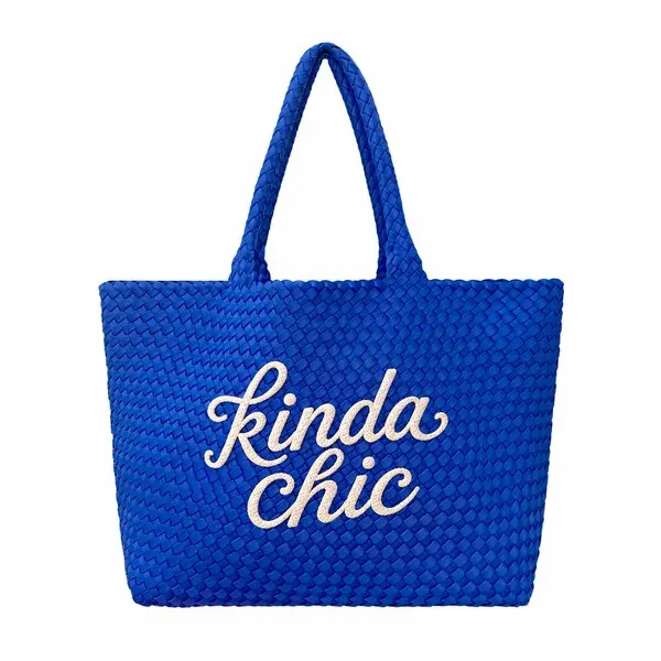 LILLY LOVES Large Kinda Chic Handbag - Blue