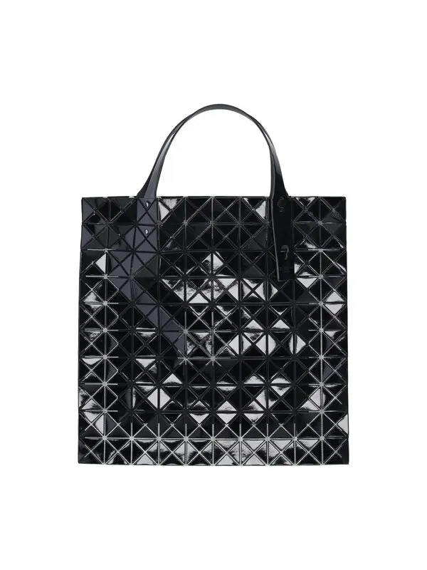 Issey Miyake Glossy Geometric Tote Bag
